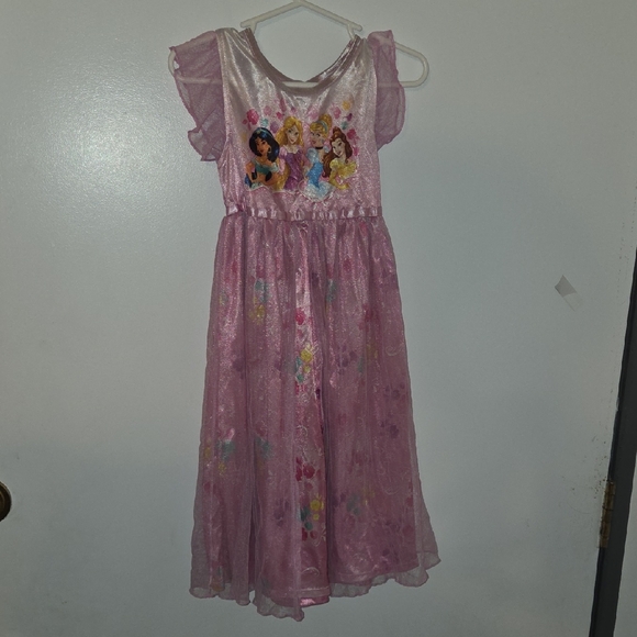 Disney | Dresses | Disney Princess Pink And Silver Dress | Poshmark